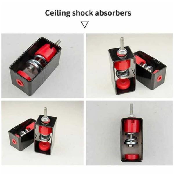 Quality Durable Spring Vibration Isolator Noise Reduction Rubber Isolator for sale