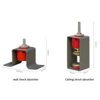 Quality Resilient Joiner Bracket Ceiling Rubber Vibration Isolator for sale