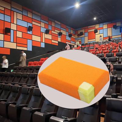China Decorative Fabric Wrapped Acoustic Panels Fiber Glass Sound Absorbing Panels for sale
