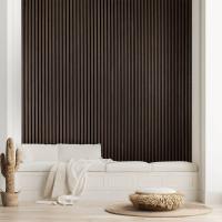 China Customized Slat Wall Acoustic Panel Durable Acoustic Ceiling Panel 1200x600mm for Villa for sale