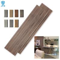 Quality Decorative Interior Acoustic Panels Wood Slats MDF Wooden Wall Acoustic Panel for sale