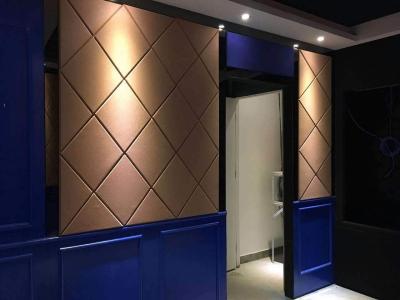 China Customized Fabric Acoustic Panel Fiber Glass Acoustic Wall Panel Flame Retardant for sale