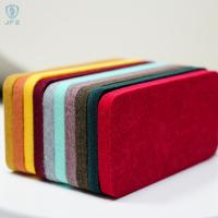 China 3D Wall Panel Durable PET Acoustic Felt Panel 1220x2440mm 12mm for Home Decoration for sale