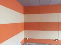 China 3D Wall Panel Durable PET Acoustic Felt Panel 1220x2440mm 12mm for Home Decoration for sale