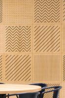 China Customized Perforated Acoustic Panel MDF Ceiling Panels 600x600mm for Office Sound Absorption for sale