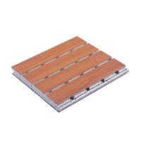 China Customized Mgo Board Waterproof Acoustic Wall Panel NRC 0.8 for Stadium for sale