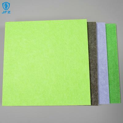 China Stadium Polyester Fiber Acoustic Panel Sound Absorbing Natural Acoustic PET Felt Panels for sale