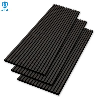 China Black Acoustic Wall Panel Durable Acoustic Ceiling Panel for Bedroom for sale