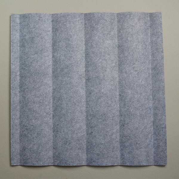 Quality Curved Surface Polyester Fiber Acoustic Panel Sound Absorption PET Wall Panel for sale