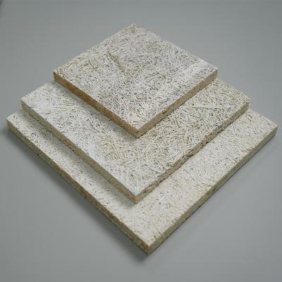 China Fireproof Wood Wool Cement Panels 3D Wall Acoustic Panel For Hall for sale