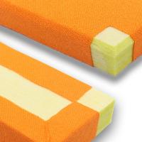 Quality Custom Adhesive Backing Fabric Acoustic Panel Bedroom Soundproofing Panels for sale