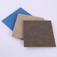 China 100% Polyester Fiber Hexagon Acoustic Panel 12mm 1220x2440mm Sound Absorbing for Home Theater for sale