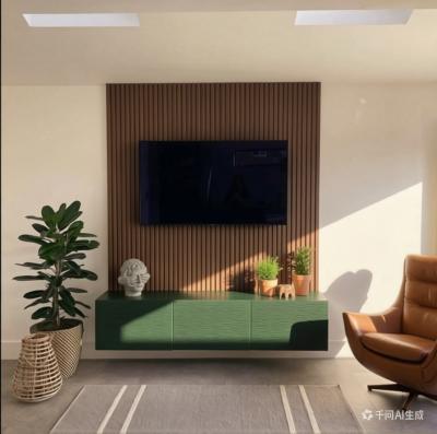 China High Quality Wood Acoustic Wall Panel Durable Melamine Board for Studio for sale