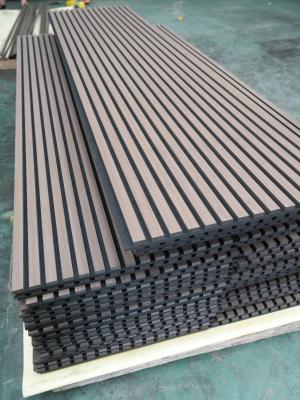 China Free Samples Wood Slat Acoustic Panel Durable Acoustic Ceiling Panel for Villa for sale