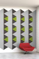 China Customized 12mm Polyester Fiber Acoustic Wall Panel Sound Absorbing Felt 1220x2440mm for sale
