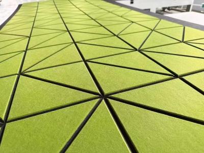 China Polyester Fiber Sound Absorbing Board PET Acoustic Felt Panel for Hotel for sale
