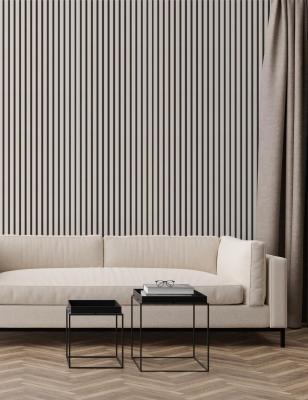 China Customized Wooden Acoustic Panel Fireproof Wood Veneer MDF Melamine Board for sale