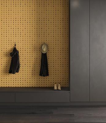 China Easy Installation Perforated Wall Panel MDF Acoustic Ceiling Panel for Hotel for sale