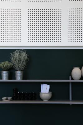China Aluminum Perforated Wall Panel Natural Acoustic Ceiling Panel for School for sale