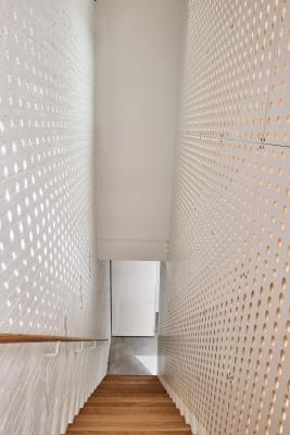 China Customized Perforated Acoustic Panel Decor Interior Melamine Board for Hotel for sale
