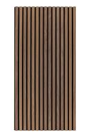 China MDF Wood Slat Acoustic Panel 21mm Sound Absorbing Wall Ceiling Panel for Room Decor for sale