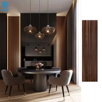 China Customized Acoustic Wood Panel 21mm Interior Ceiling Wall Decor Soundproof for sale
