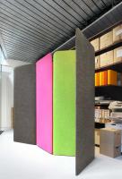 China Decor Interior Polyester Fiber Acoustic Panel Durable Partition Wall Divider for Room Decor for sale