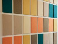 China Fireproof Acoustic Felt Panel Minimalism PET 3D Wall Panel for Hall for sale
