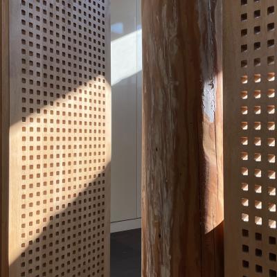 China Perforated Acoustic Panel Eco-Friendly Wood Acoustic Panel for Home Decor for sale