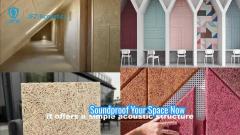 High Quality Wood Wool Acoustic Wall Panel