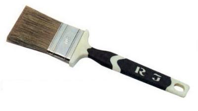 China White Bristle & Polyester Painting Brush for sale