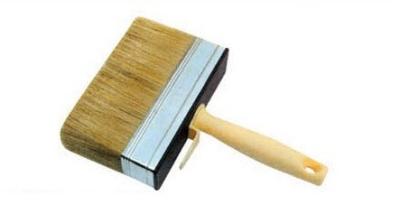 중국 단단한 백색 강모 집 페인트 붓 7cm 10cm 12cm 판매용