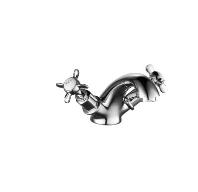 China Chrome Single-Lever Basin Mixer Taps with Polished Finish T8902 for sale