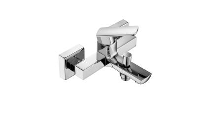 Cina Luxury Mural Shower Mixer Tap Chrome Finish 3 anni di garanzia in vendita