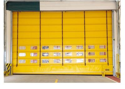 Китай PVC высоты двери 7m шторки ролика быстрого действия высокоскоростной штабелируя 24DB звукоизоляционное продается