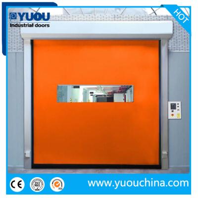 Китай Industrial Auto Recovery Self-repairing Airtight PVC High-speed Rapid Roller Shutter Doors for Anti-dust Cleanroom продается