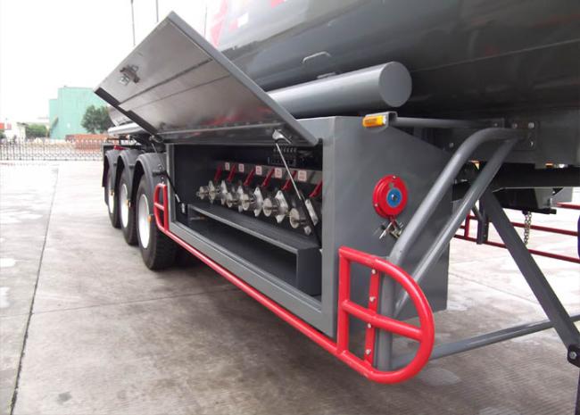 Valve of fuel tanker trailer
