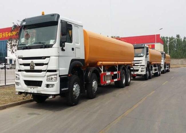 HOWO TANKER TRUCK FOR EXPORT