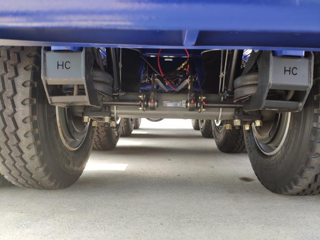 4 Axle tipper trailer detail