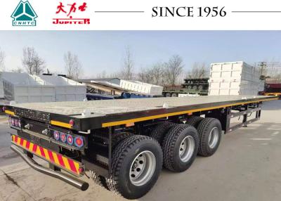 Cina Rimorchio 40ft di 3 Axle Aluminum Flatbed Semi Truck in vendita