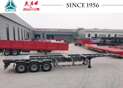 China Skeleton Container Trailer 40 Container Trailer Storage Containers Trailers for sale