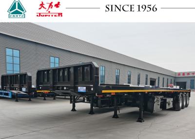 China 3 Axle Flatbed Semi Trailers 40 Feet Flatbed Trailers For Sale Flat Bed Semi Trailer for sale
