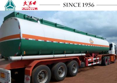 Cina Forte rimorchio di stoccaggio del combustibile del corpo dell'autocisterna 45000 litri di capacità per il trasporto della benzina in vendita