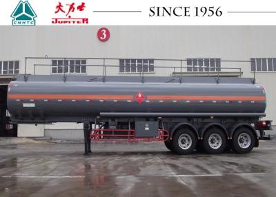 China 30000 Liters Petrol Tank Trailer High Durability Pneumatic Operating Discharge System for sale