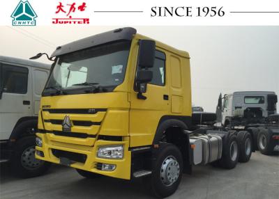 中国 Sinotruk HOWO 6X4 トラクター トラック高度なブレーキ システム 371 馬力ユーロ II エンジン 販売のため