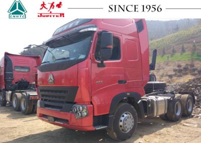 中国 A7 6X4 10 荷車引き HOWO トラクター トラック ユーロ IV 400L 燃料タンク 10 前進速度 販売のため