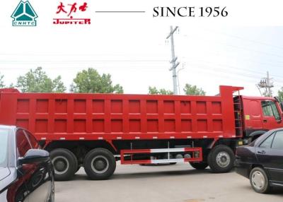 China HOWO Tipper 6x4 Sinotruk Dump Truck , Dump Tractor Trailer 12 Wheeler For Quarry for sale