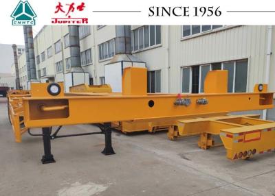 China Tri remolque esquelético del envase de los árboles de 40 pies con capacidad de carga superior en venta