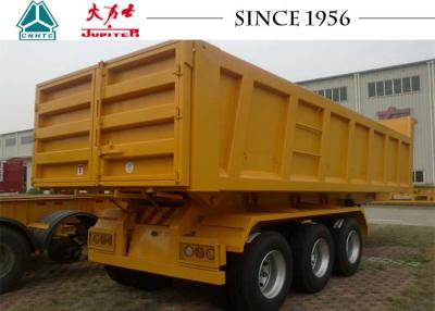 中国 CBM 27の3の車軸ケニヤの容器輸送のための頑丈なダンプカーのトレーラー 販売のため