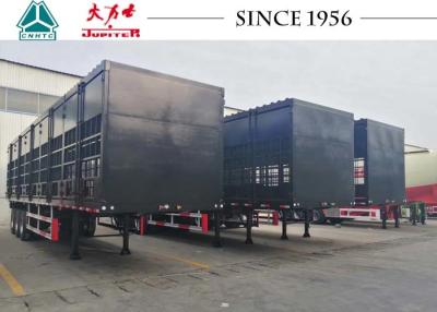 中国 ガボンのための 3 つの車軸高い側壁 2500mm の塀のトレーラー 販売のため
